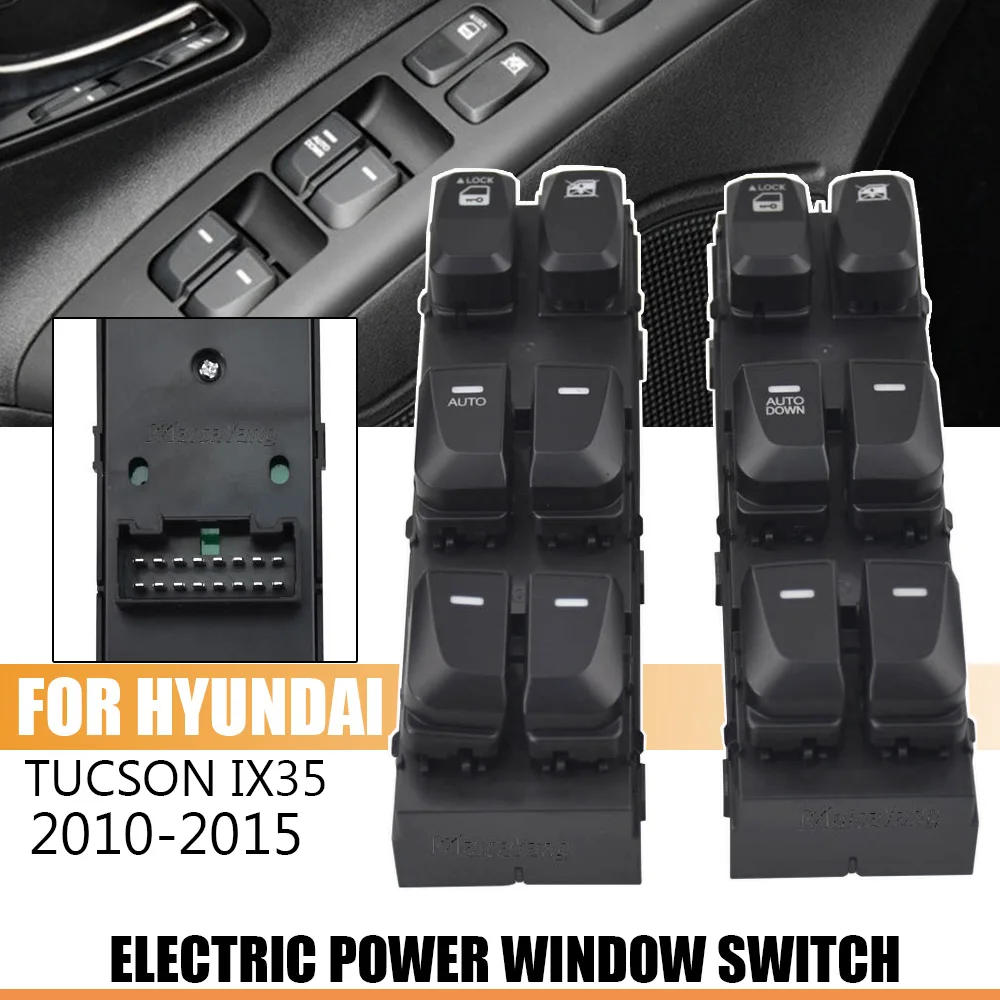 For Hyundai IX35 TUCSON 2010-2015 Left Hand Driver Power Master Window ...