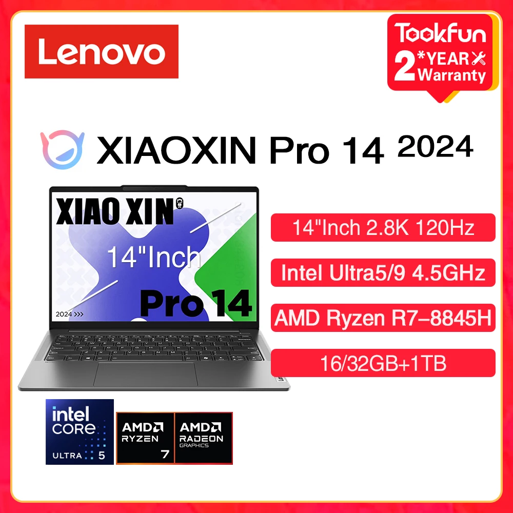Lenovo-XIAOXIN-Pro-14-IdeaPad-Pro-5-2024-Laptop-Intel-Ultra-5-9-AMD ...