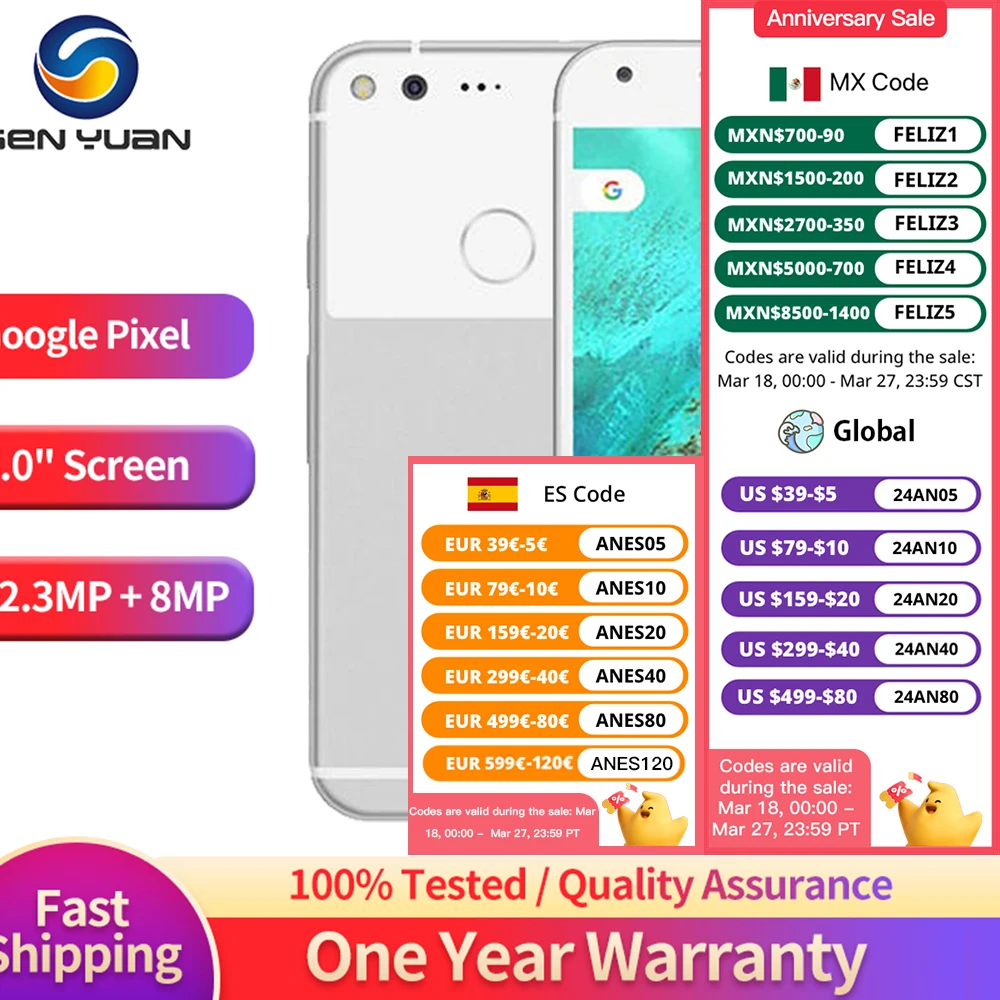 Original-Google-Pixel-4G-LTE-Mobile-Phone-5-0-4GB-RAM-32GB-128GB-ROM-12 ...