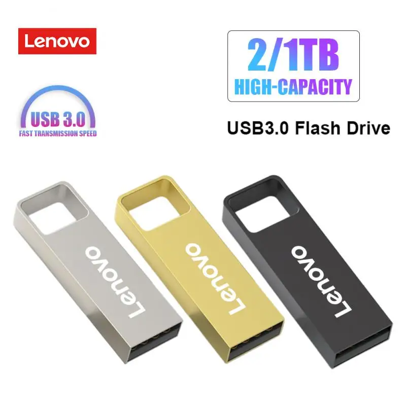 Lenovo USB 3.0 Flash Drive High Speed Pen Drive 2tb 1tb Usb 3. 0 Memory ...