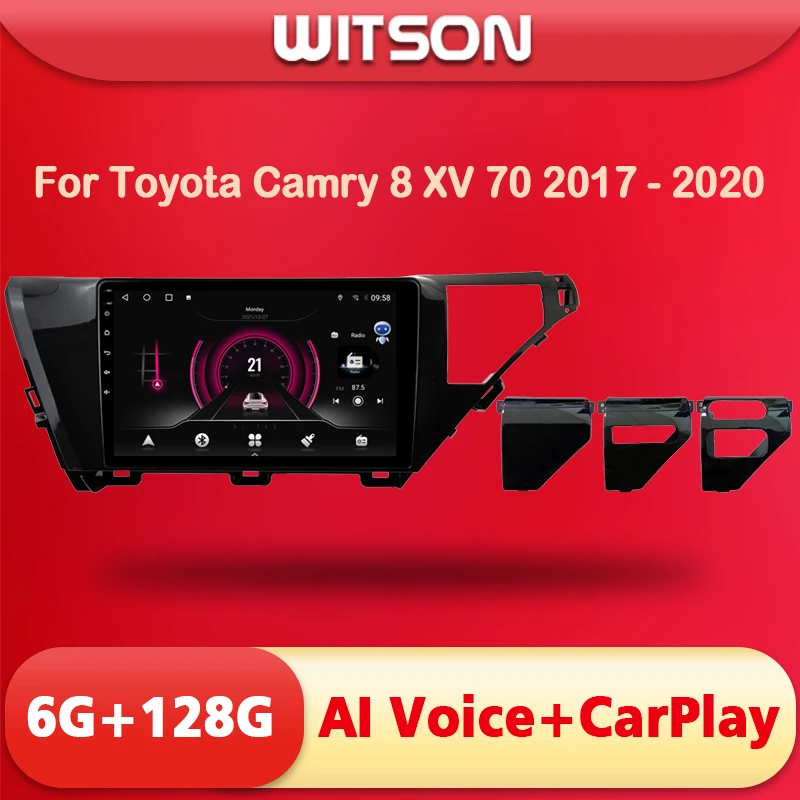 Witson Ai Voice Android 11 Car Multimedia Player For Toyota Camry 2018 ...