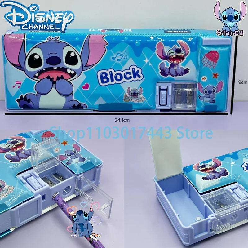 Disney-Stitch-Pencil-Cases-Sharpener-Double-Sided-Pencil-Sharpener ...