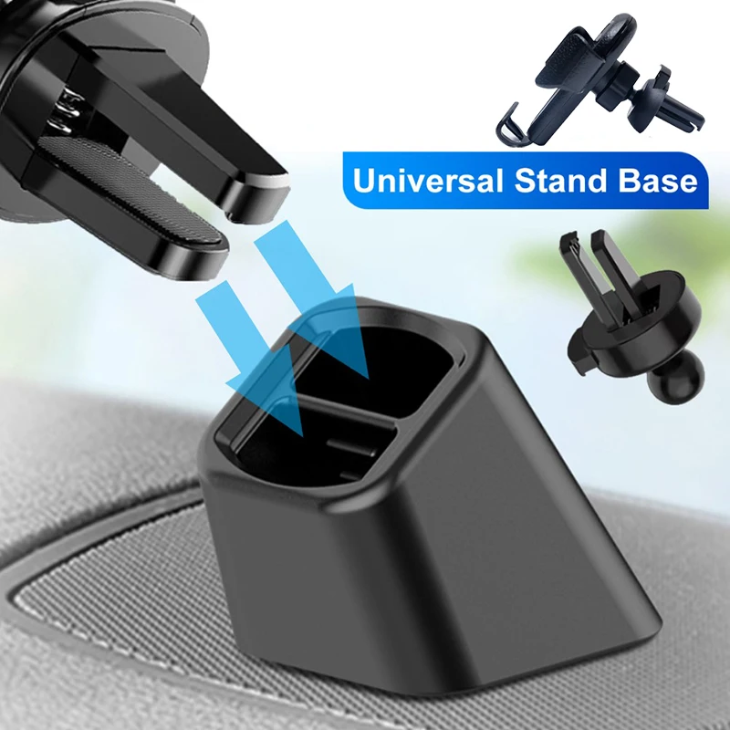 Universal Wireless Car Charger Stand Base Car Mobile Phone Holder ...