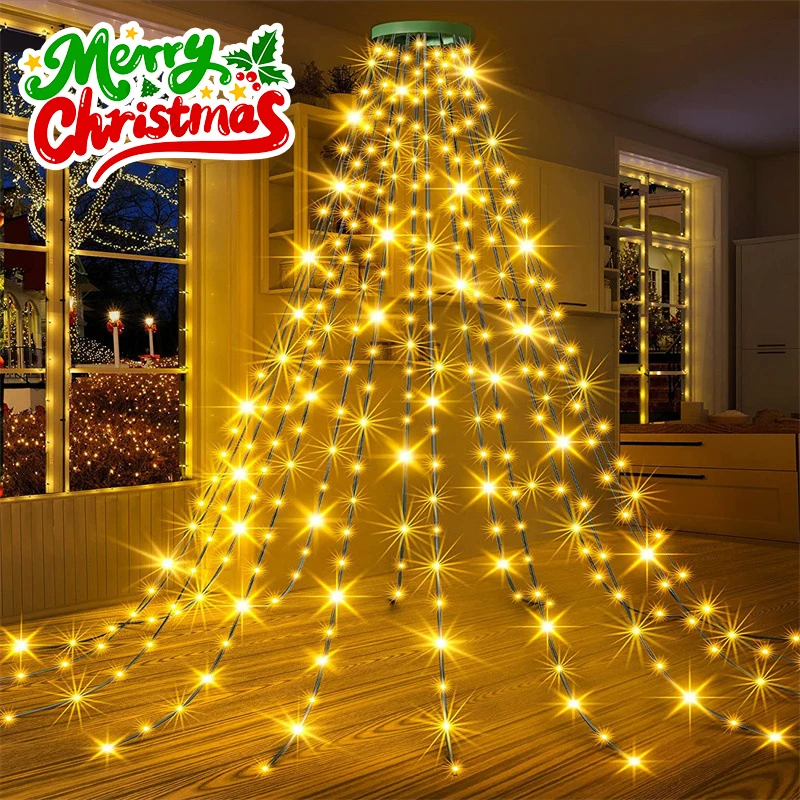 Christmas Waterfall Light With Ring: The Real-World Solution for ...