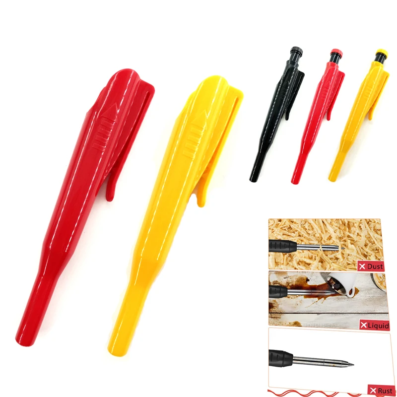 1pc Carpenter Pencil Holder Deep Hole Mechanical Marker Stand Pocket ...