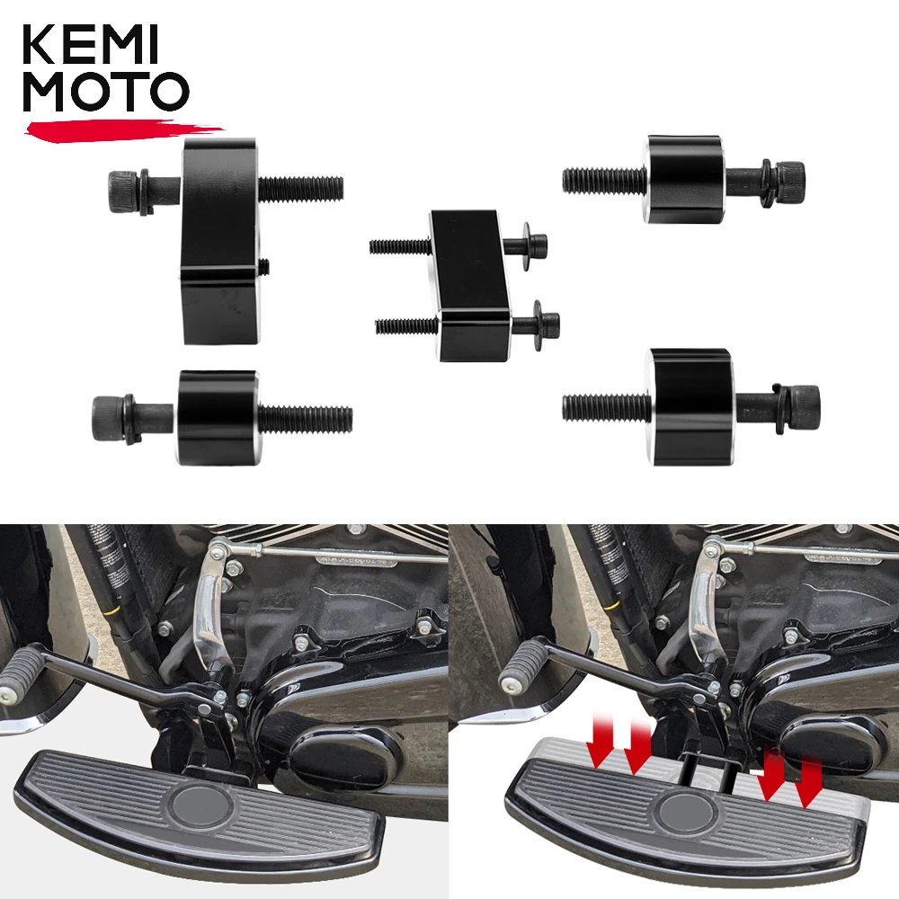 KEMIMOTO Motorcycle Footpeg Extension Bracket for Softail Model 2018 ...