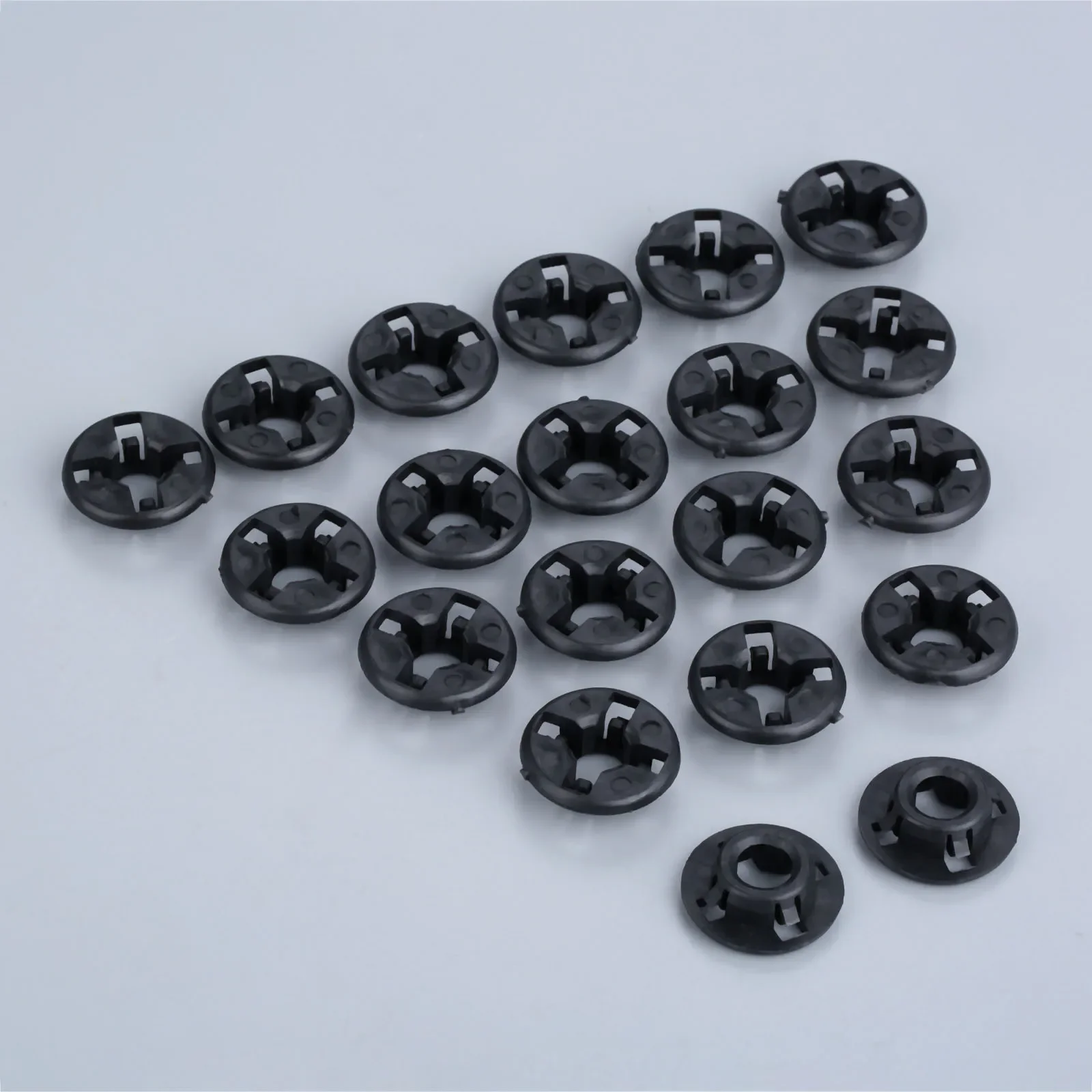20Pc Car Clips Hood Support Prop Rod Grommets Auto Fasteners Plactic ...