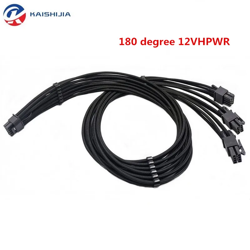 90-Degree-Gigabyte-AORUS-1200W-PCIE-5-0-12VHPWR-16Pin-to-3x8Pin-CPU ...