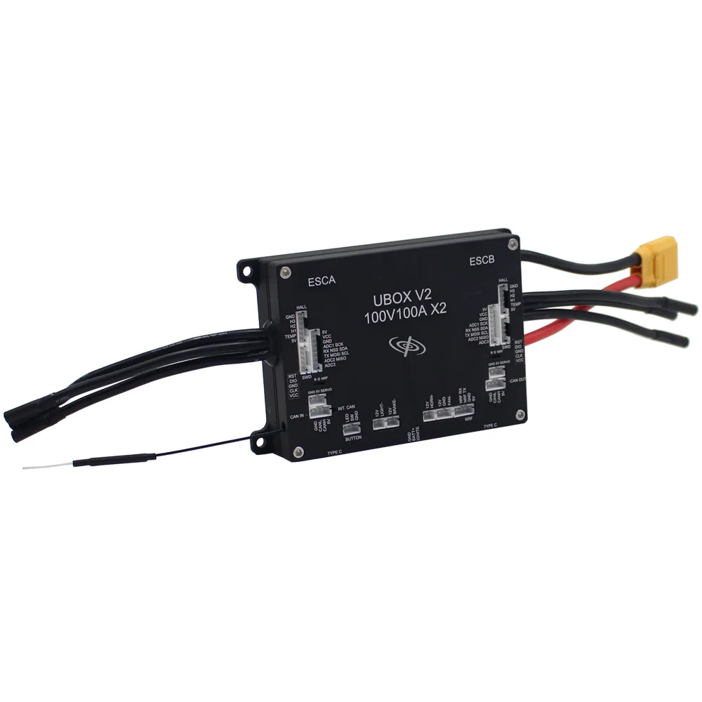 Ubox V2 – Contrôleur De Vitesse Électrique 100v 200a, Double Moteur ...