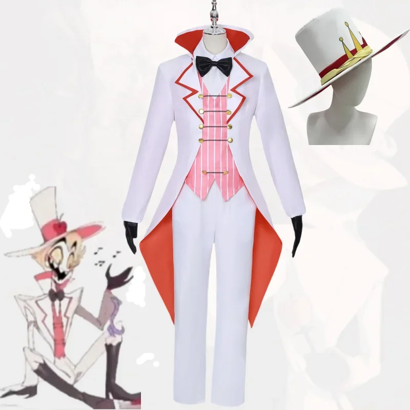 Lucifer-Morningstar-Cosplay-Costume-Anime-Uniform-Hazbin-Adult-Men-Suit ...