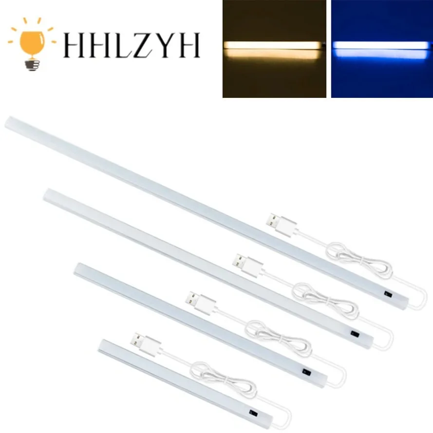 USB-LED-Strip-Desk-Lamp-12V-Hand-Sweep-Switch-Motion-Sensor-Table-Lamp ...