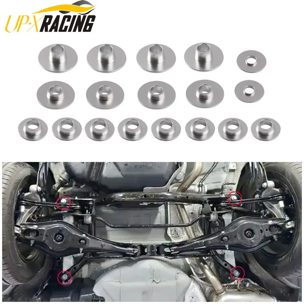 Subframe LOCKUP ALIGNMENT KIT Rigid Collar Bushing set For VW Golf 7 ...