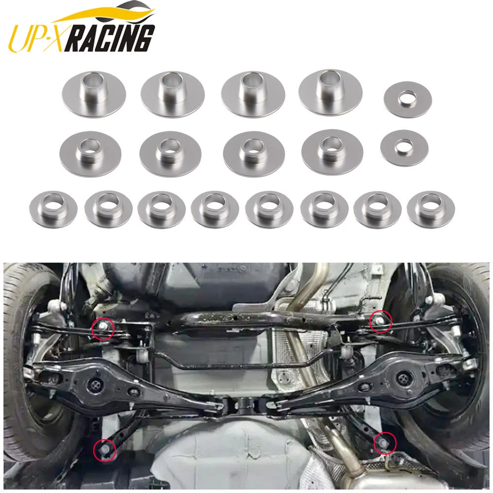 Subframe LOCKUP ALIGNMENT KIT Rigid Collar Bushing set For VW Golf 7 ...