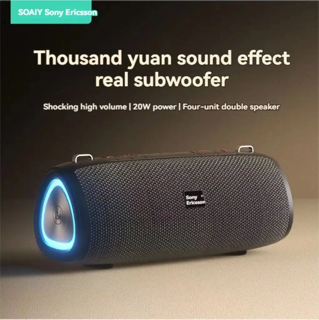 Ericsson-S36MAX-Wireless-Portable-Bluetooth-Speaker-Outdoor-RGB-Dual ...