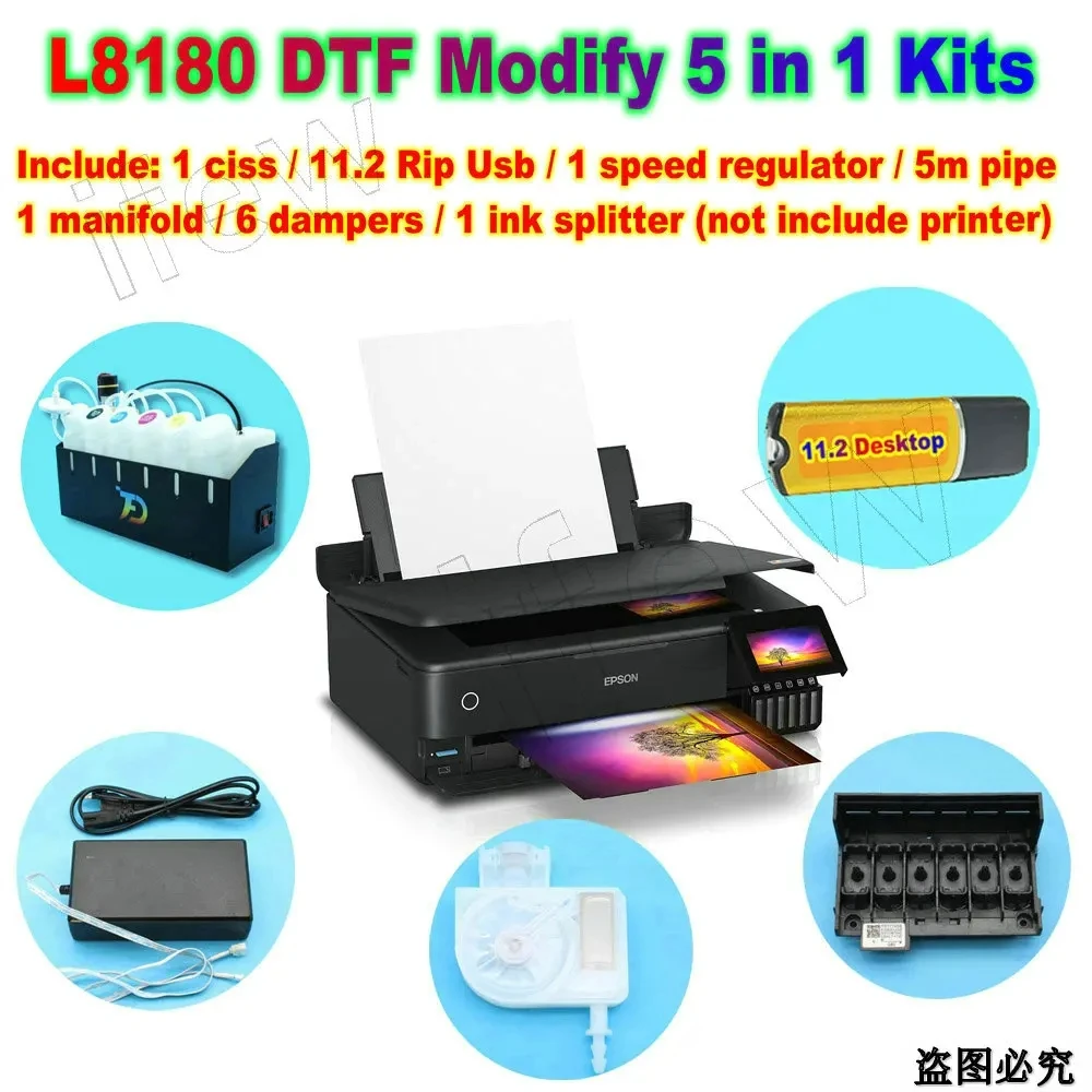 Impresora-DTF-L8050-L18050-ET-8550-XP-15000-Kits-de-modificaci-n-juego ...