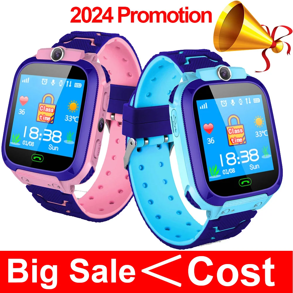 2024-New-Kids-Smart-Watch-SOS-Position-Baby-2G-SIM-Card-Clock-Call ...
