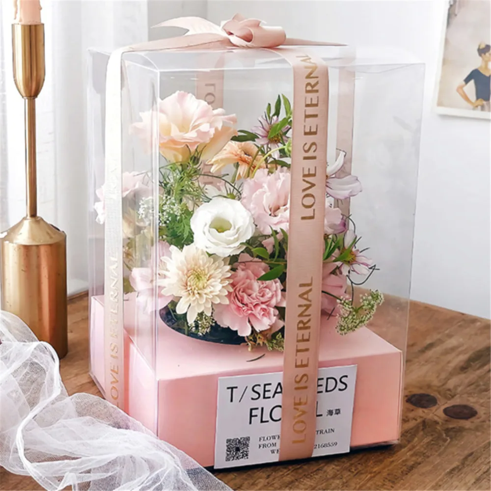 Panoramic-Rose-Preserved-Fresh-Flower-Transparent-Packaging-Gift-Box ...
