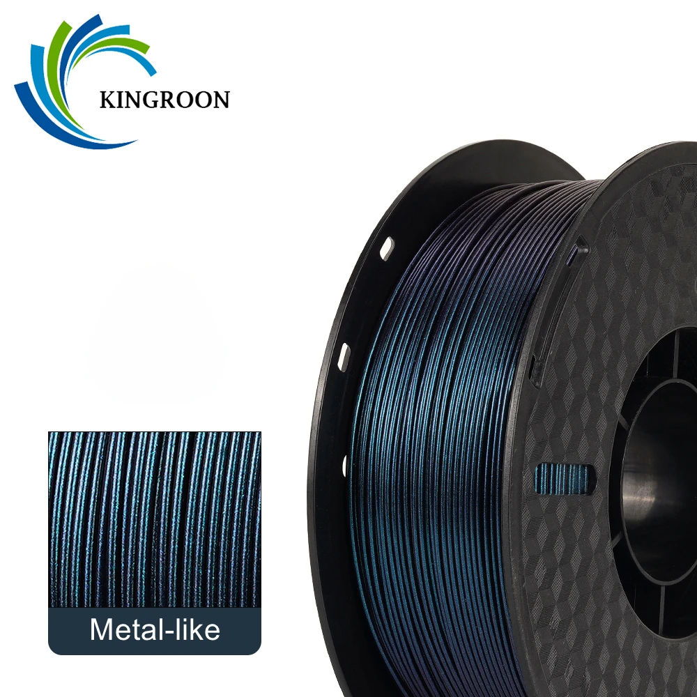 KINGROON-Burning-Titanium-PLA-Plastic-For-3D-Printer-Multicolor-Metal ...