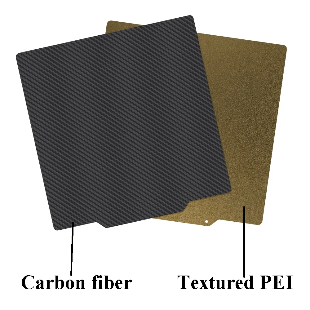 Carbon-Fiber-PEI-Sheet-Double-Heat-Bed-PEI-180x180-220x220-235x235-310x310mm-Magnetic-Build ...