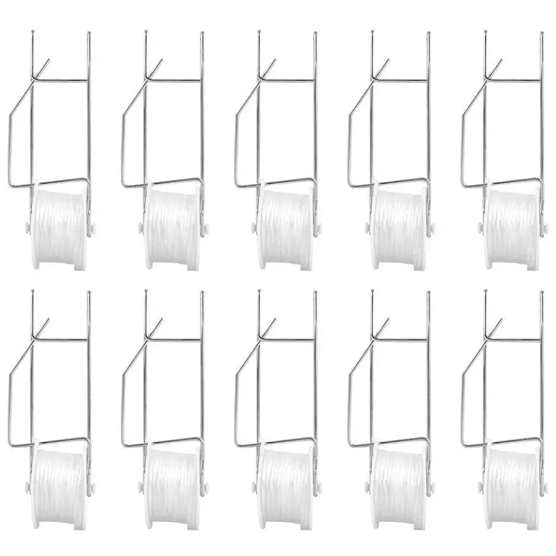 6-10Pcs-Plant-Roller-Hook-Tomato-Trellis-Roller-Hooks-Tomato-Support ...