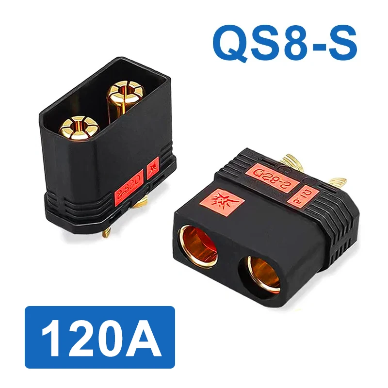 QS8-120A-Male-Female-Battery-Connector-Aviation-Model-Forklift-Electric ...