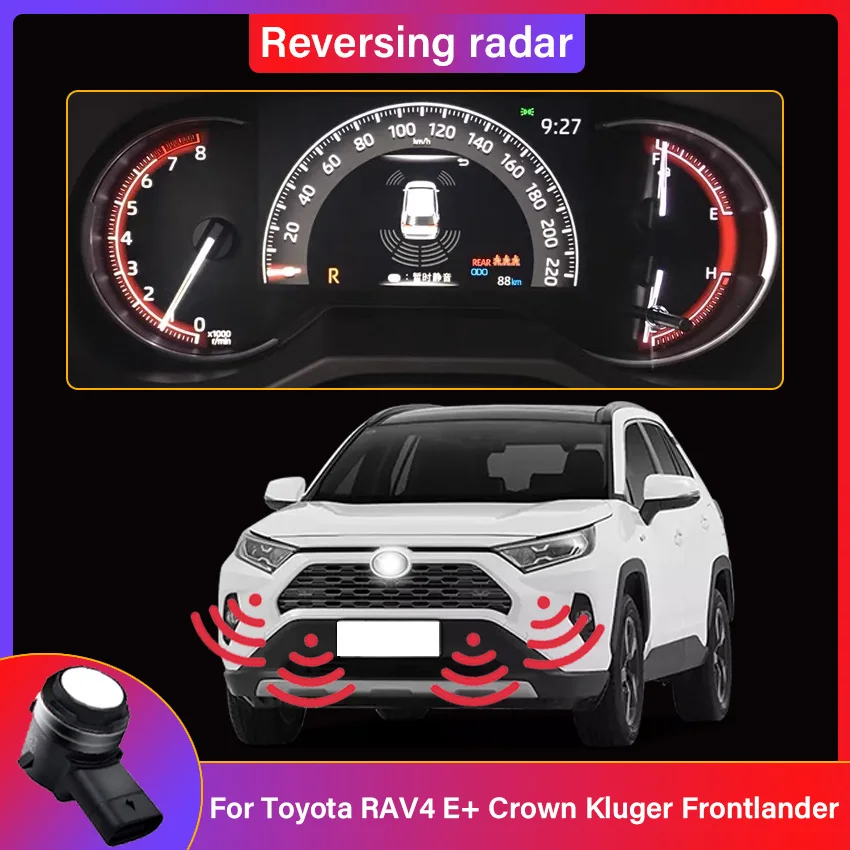 Original-Sensors-Car-Parking-Sensor-Assistance-Backup-Radar-Buzzer ...