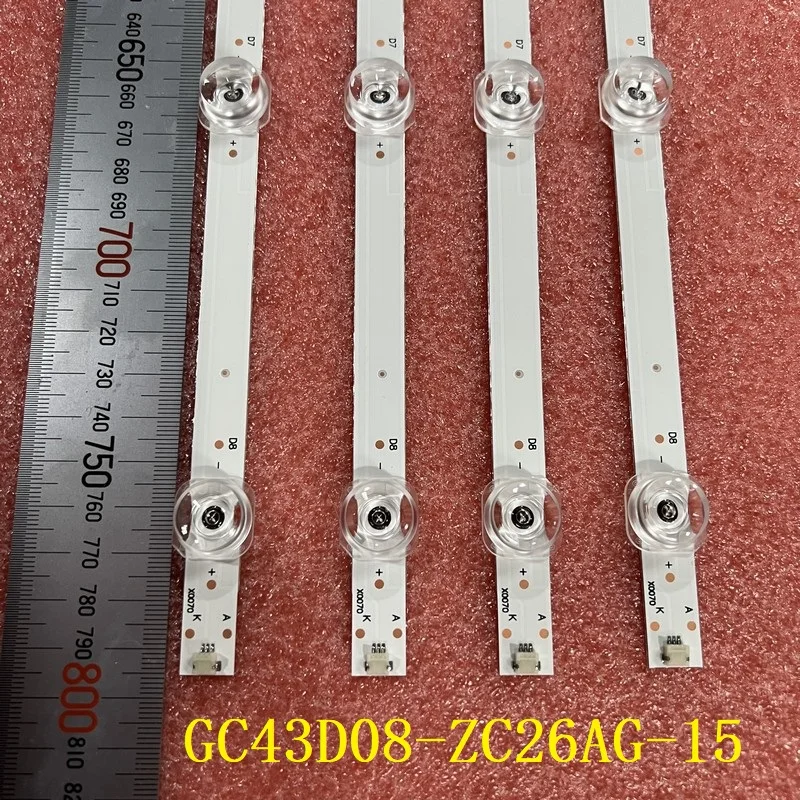 Kit 4pcs 8LED LED backlight strip for Xiaomi TV L43M5-5ARU L43M5-4X ...
