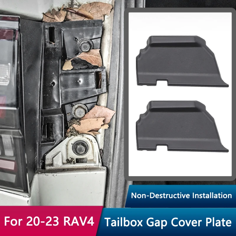 Car-Trunk-Door-Gap-Cover-ABS-Tailgate-Slot-Plate-Trim-Strip-Anti ...