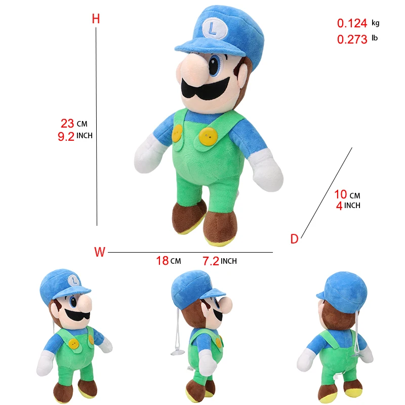 Bowser Mario Plush Toys King K.Rool Meowser Female Bowser Cartoon Game ...