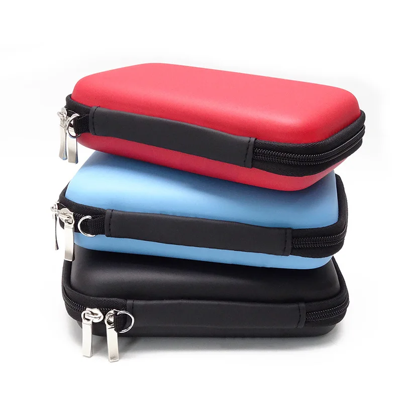 Mini Zipper Digital Storage Bag Waterproof Travel EVA Case For Earphone ...