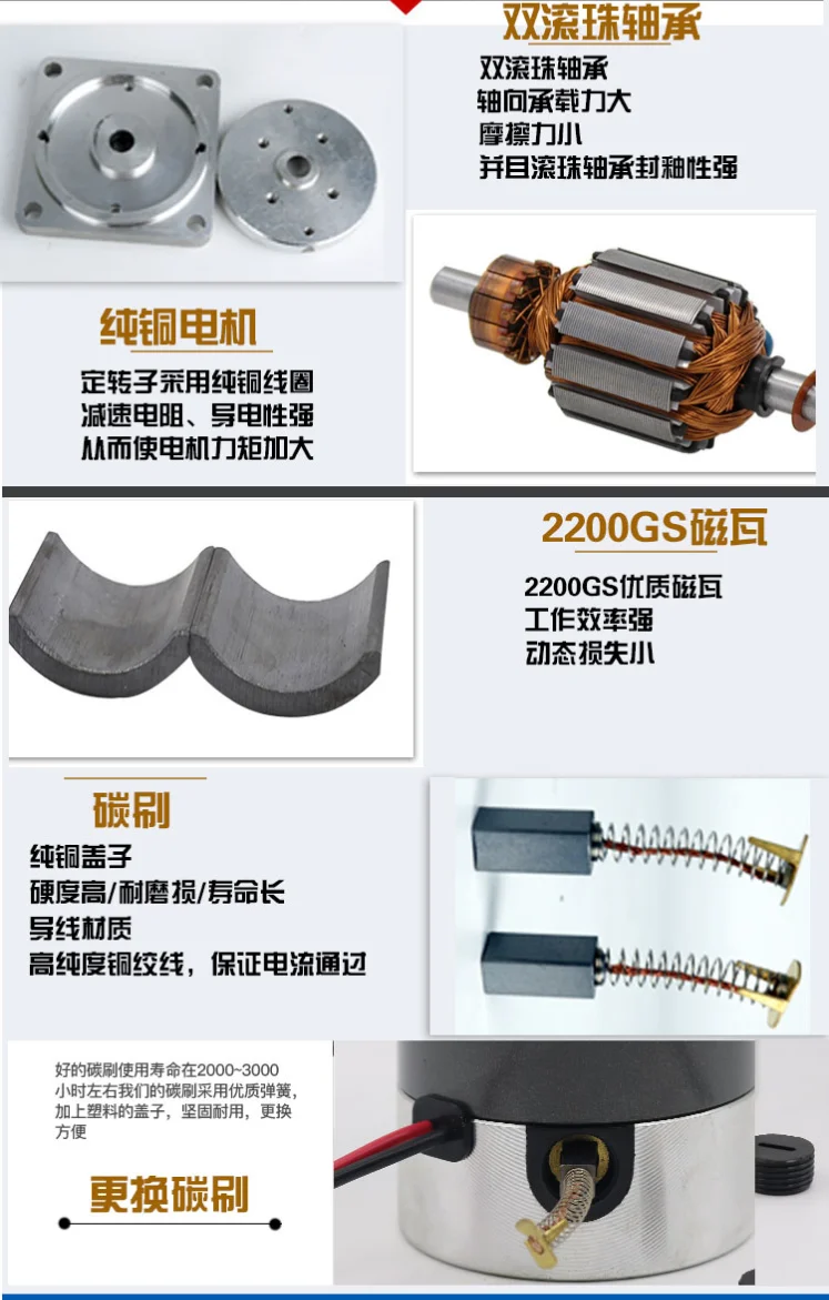 Мотор постоянного тока 400 Вт, 12 В, 24 В | AliExpress