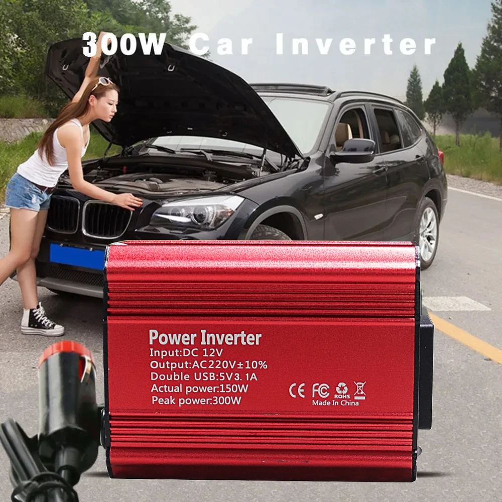 300W-DC-to-AC-Power-Converter-DC-12V-to-220V-AC-Car-Inverter-Automatic ...
