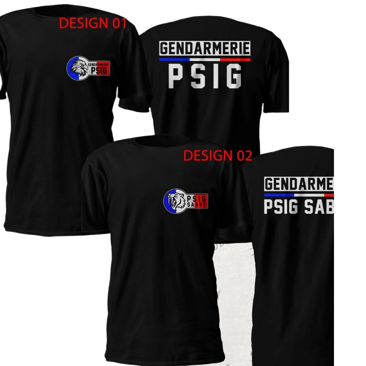 France Gendarmerie PSIG GIGN Sabre Special Forces T Shirt Short Sleeve ...