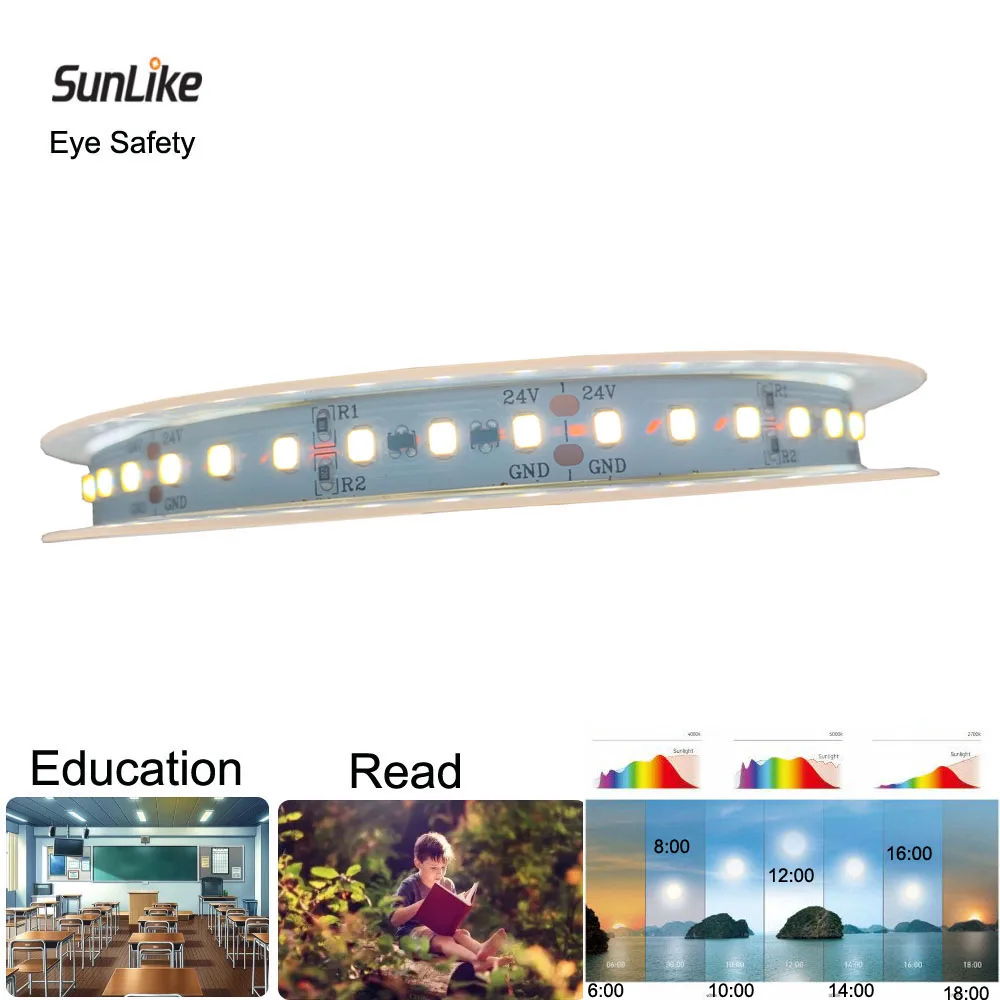 New Sunlike CRI 98+ LED Strip Light Neutra White 24V Constant Current ...