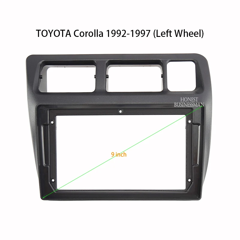 9Inch-Audio-Frame-Radio-Fascia-panel-is-suitable-for-TOYOTA-Corolla-92 ...