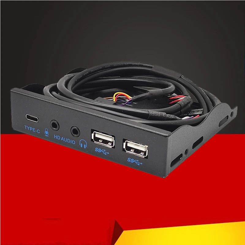 Usb-painel-frontal-para-pc-usb3-2-gen2-10gbps-tipo-c-9pin-2-portas-usb ...