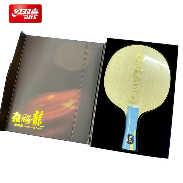Original DHS Hurricane Long 5 (Golden Slam) Table Tennis Blade Racket ...