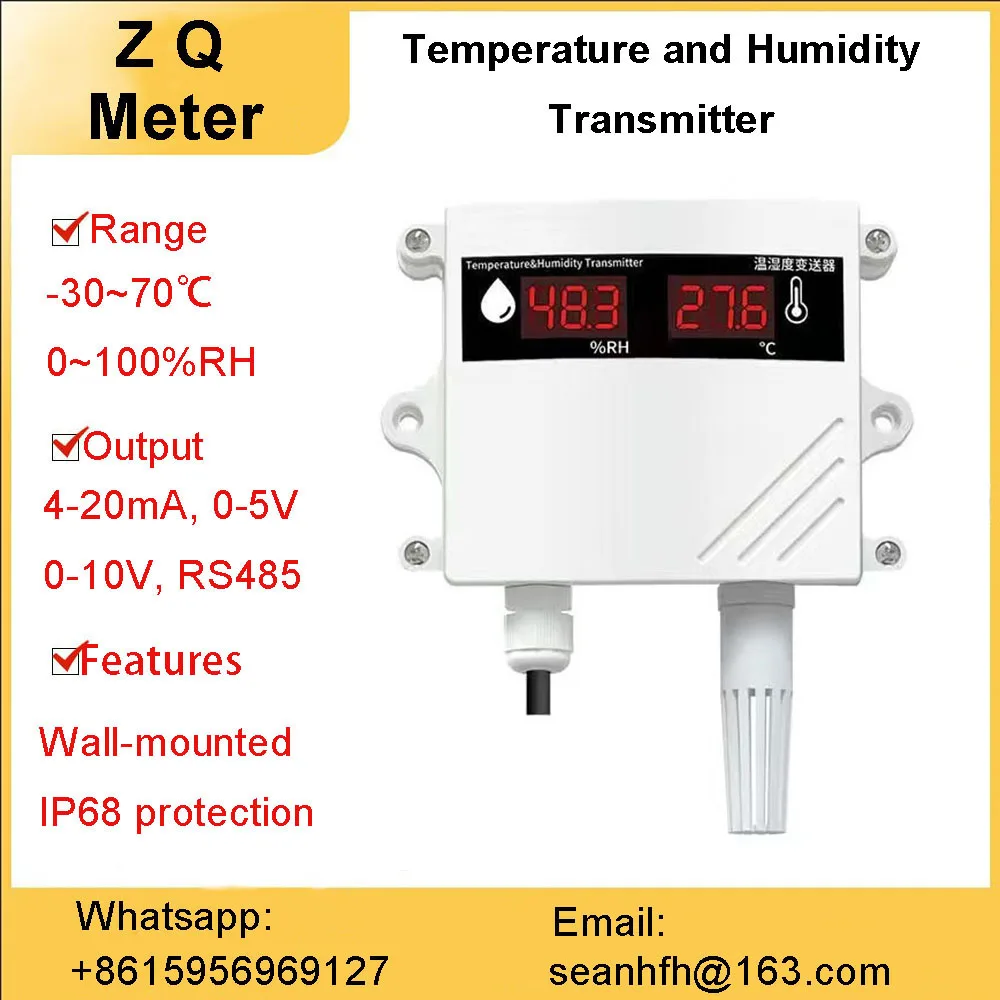 Waterproof-and-dustproof-industrial-temperature-and-humidity ...