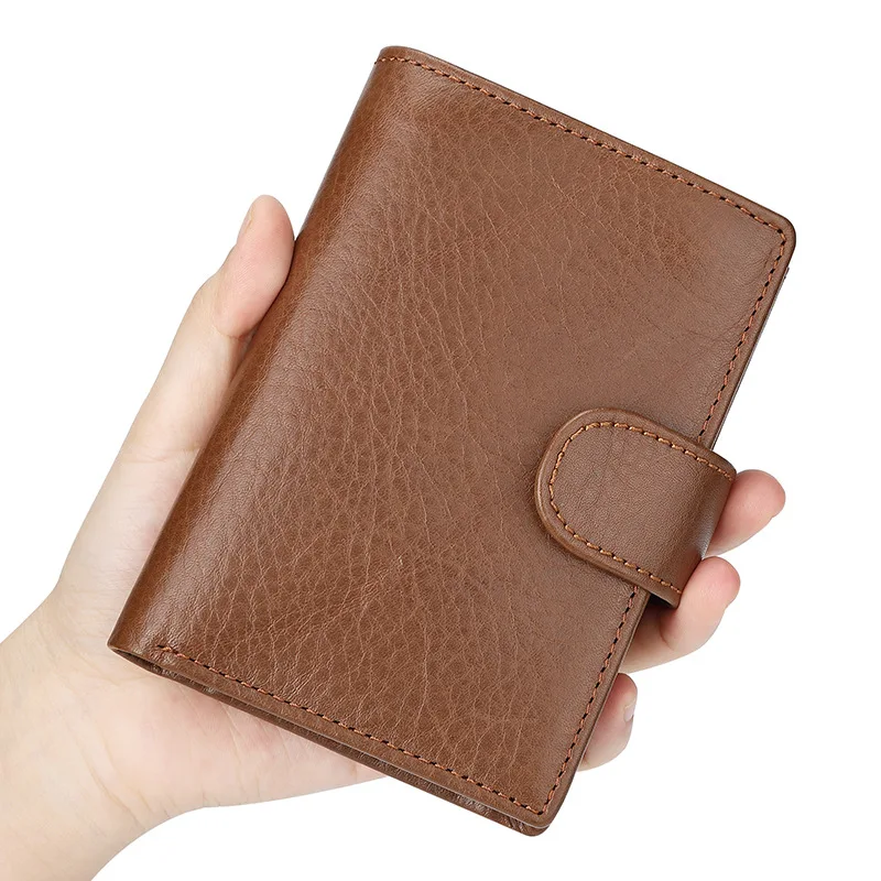 Foldable-Men-s-Short-Wallet-RFID-Retro-Style-Genuine-Leather-Coin-Purse ...