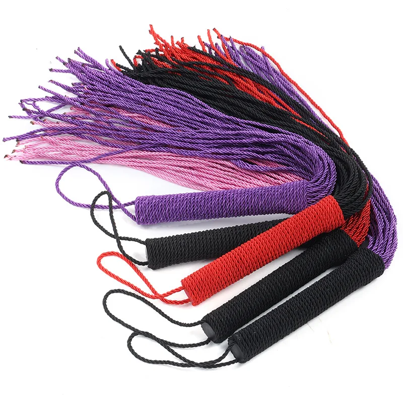 5-Colors-50cm-Soft-Nylon-Rope-Whip-Erotic-Fetish-Spanking-BDSM-Bondage ...