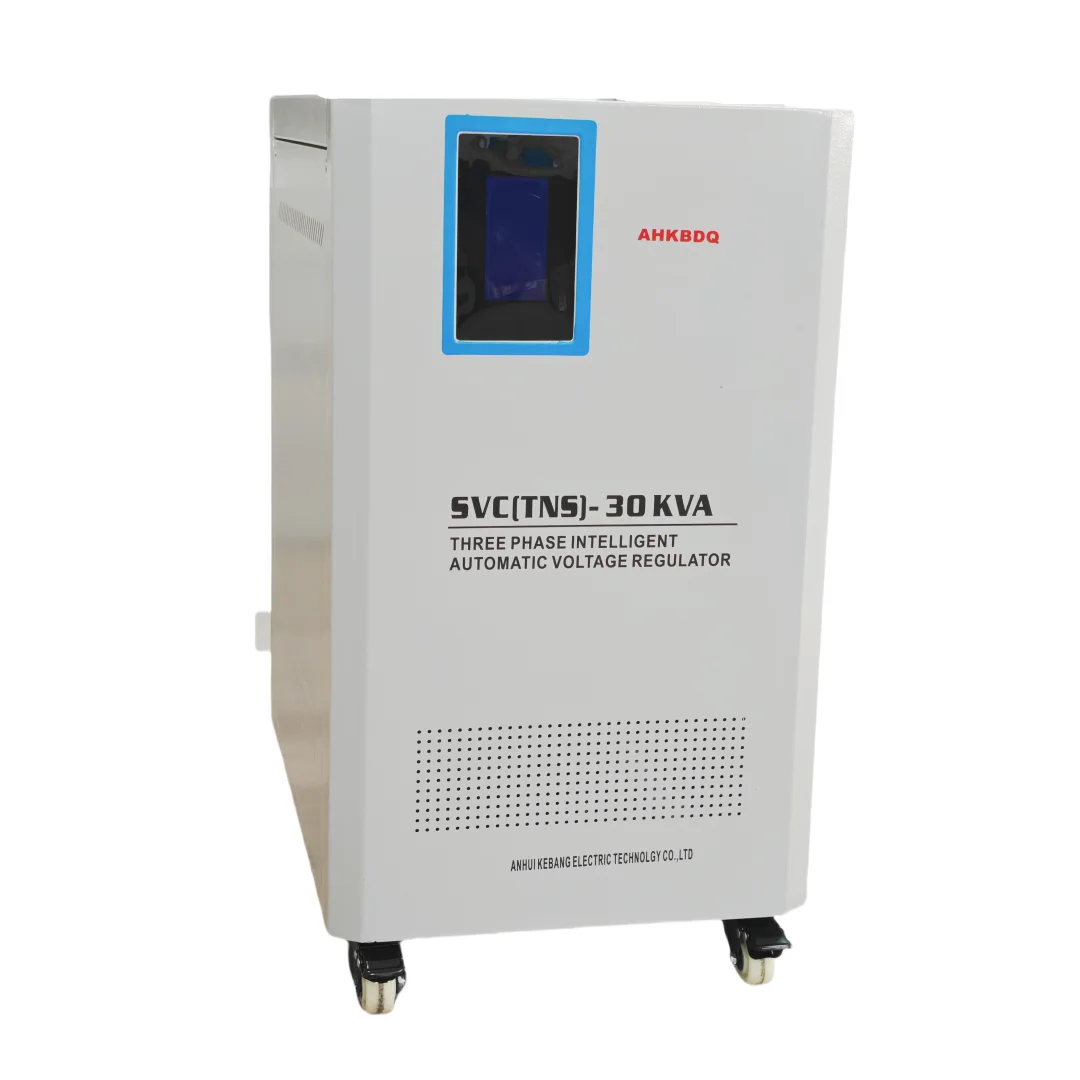 3 Phase Avr TNS 20kva 380v 220v 208v 415v 3 Phase High Accuracy Smart ...