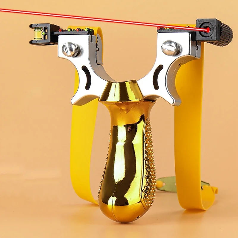 High-Precision-Slingshot-Set-with-Rubber-Band-Laser-Level-Fast-Press ...
