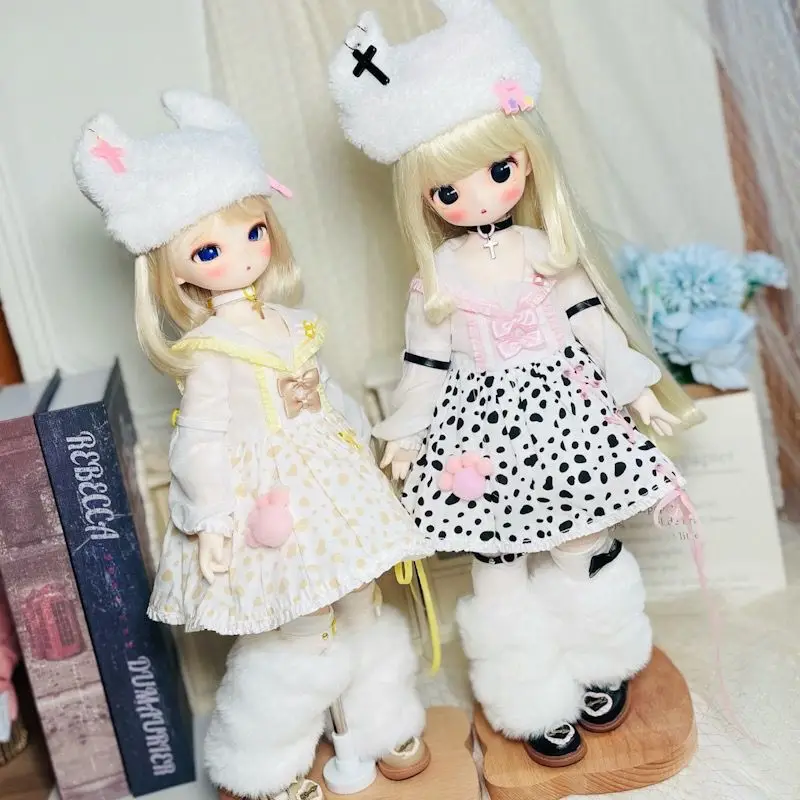 Ropa-para-mu-ecas-BJD-falda-bonita-de-color-crema-accesorios-para-mu ...