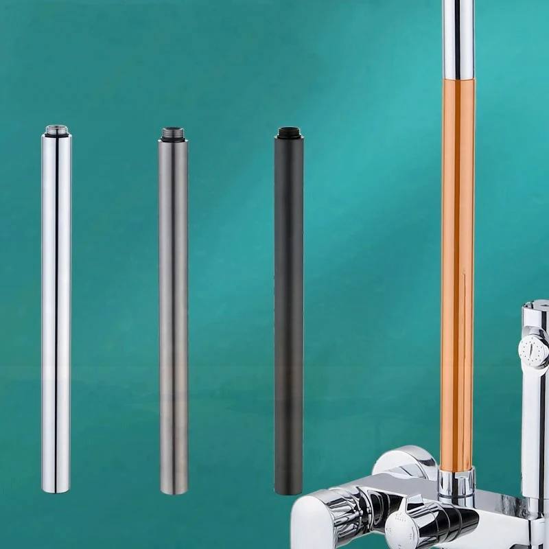 Bar-Heighten-pipe-sliding-bar-Bathroom-Shower-Tube-Extend-Pipe-Hand ...