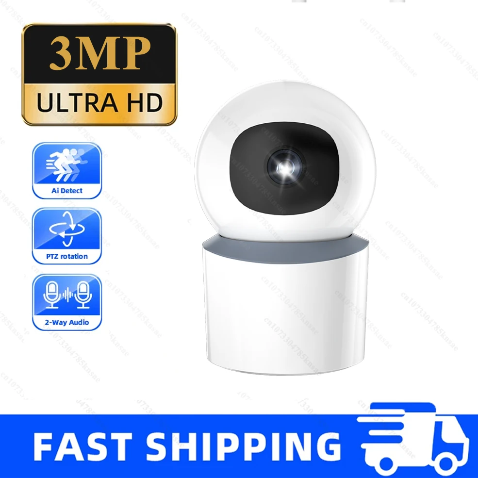3MP-WiFi-IP-Camera-Indoor-CCTV-Wireless-Surveillance-Cameras-AI-Detect-Automatic-Tracking ...
