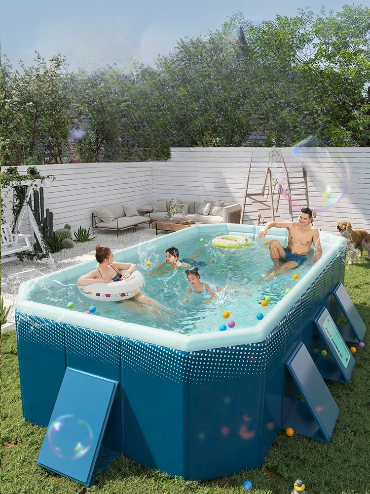 Children-s-home-inflatable-folding-home-outdoor-large-scale-bracket ...