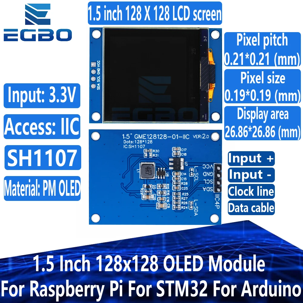 EGBO-M-dulo-de-pantalla-de-protecci-n-OLED-para-Raspberry-Pi-STM32 ...