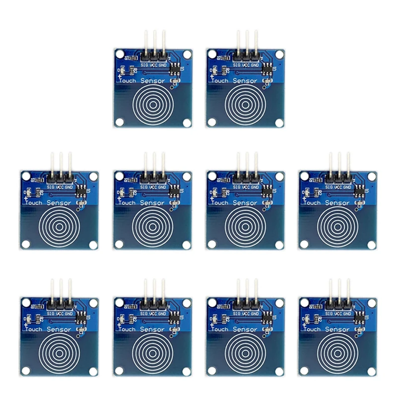 10-PCS-TTP223-Touch-Key-Switch-Module-Touching-Button-Self-Locking-No ...