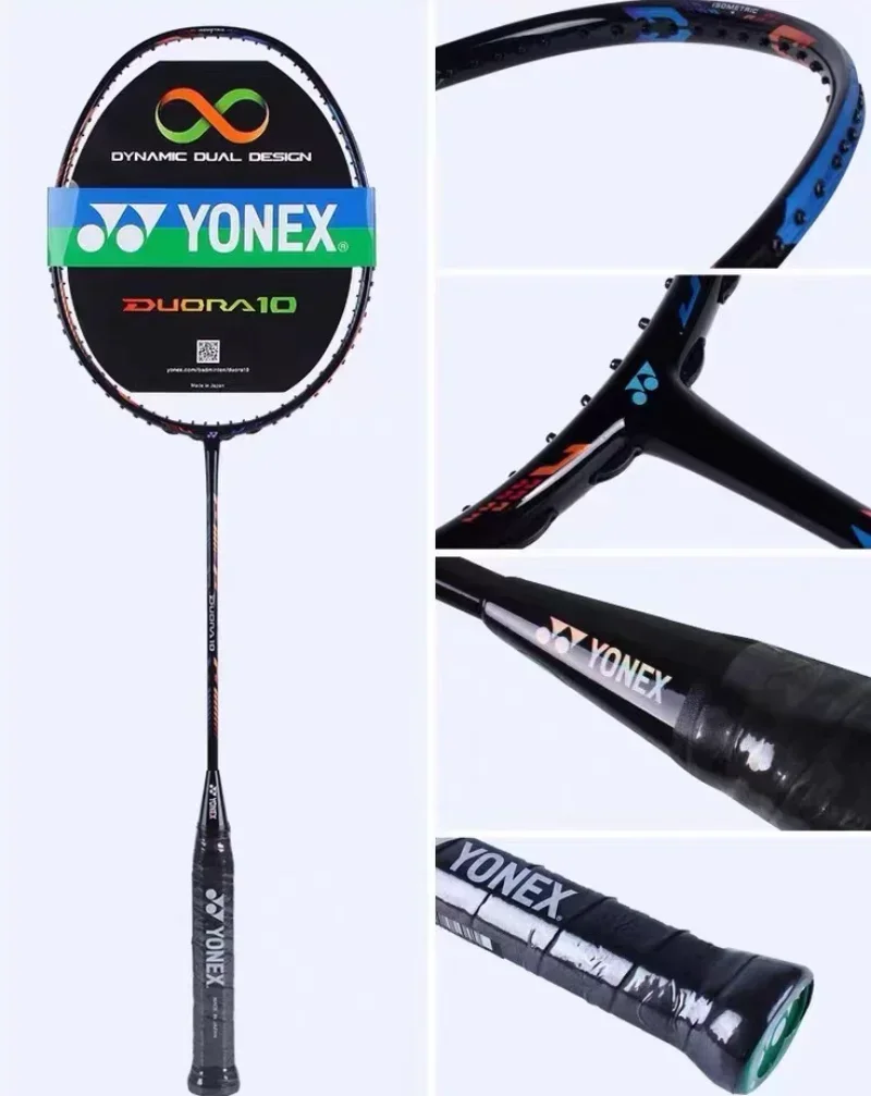 Yonex-profissional-dupla-l-mina-raquete-de-badminton-com-corda-carbono ...