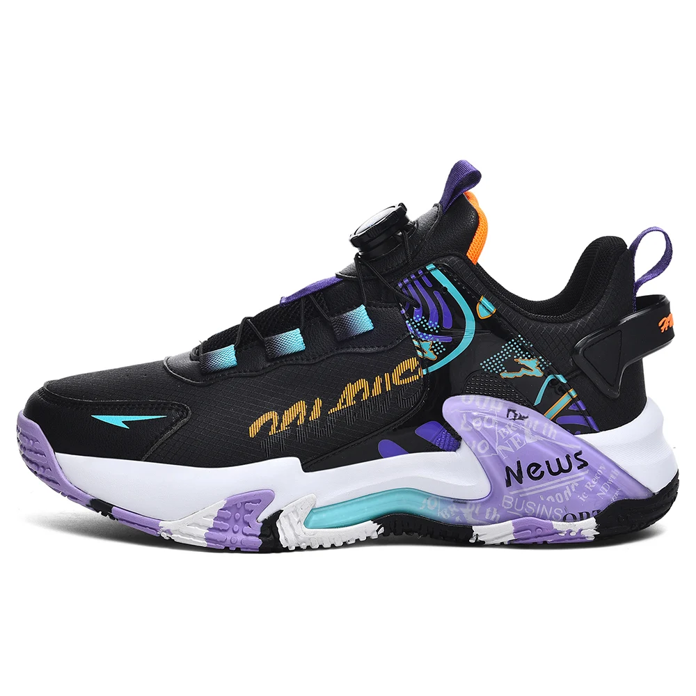 Men-s-basketball-shoes-Poly-Urethane-Wear-resistant-Casual-sneaker-With ...